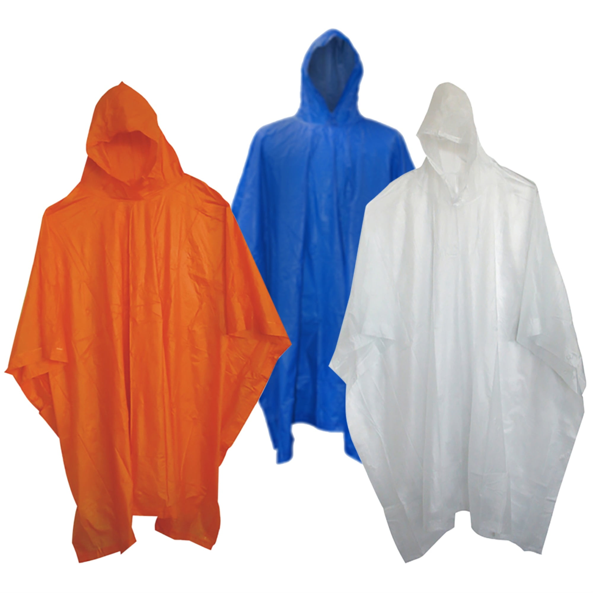 Boss 8960288 Blue Vinyl Rain Poncho, One Size Fits All - Walmart.com