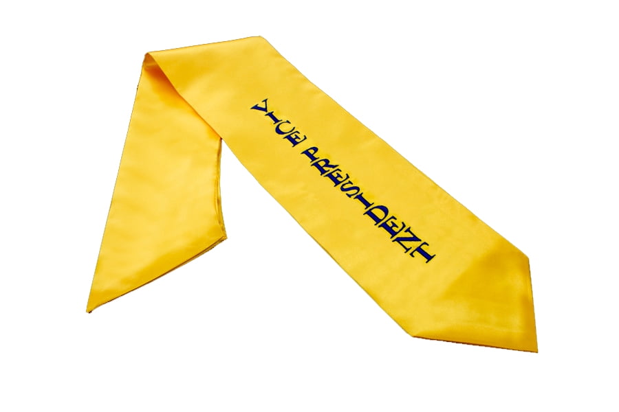 Tassel Depot Graduation Stole Gold - Vice President - Walmart.com