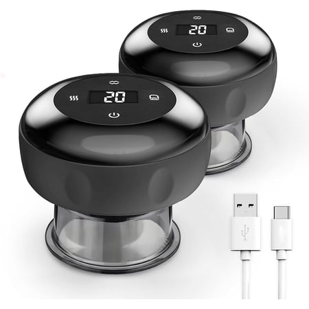 Smart Cupping Therapy Massager Set, 4 in 1 Electric Cupping Massager ...