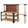 2x4Basics WorkBench Legs with Shelf Links (No Lumber Included ...