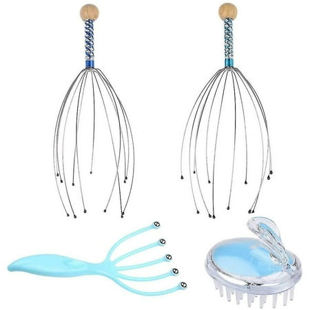 Head Massage Set Scalp Massage Scalp Brush Head Massage Spider - 2x ...