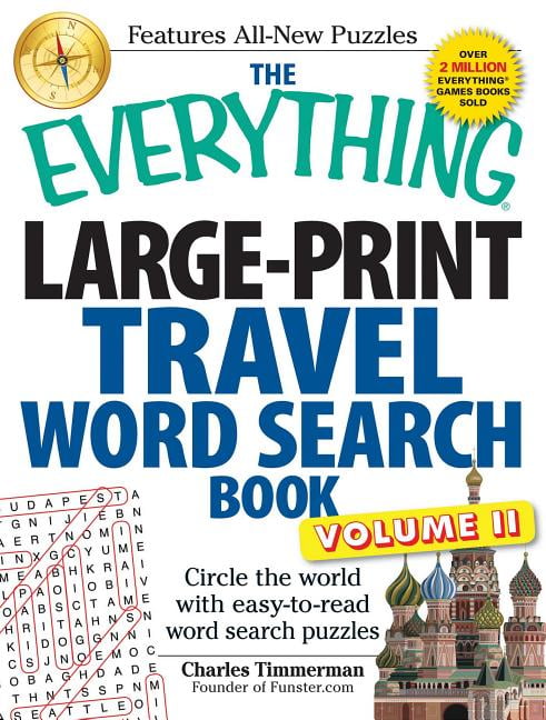 Everything(r): The Everything Large-Print Travel Word Search Book ...