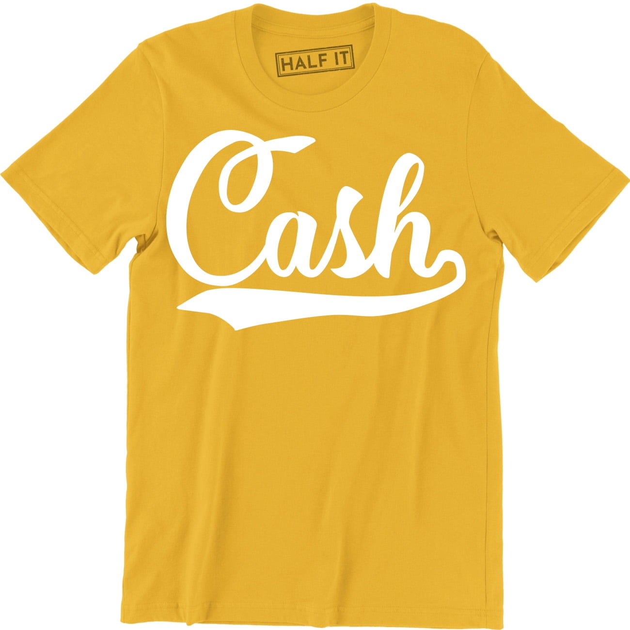 Cash The Man in Black Funny Money Outlaw Country Fan T-Shirt - Walmart.com