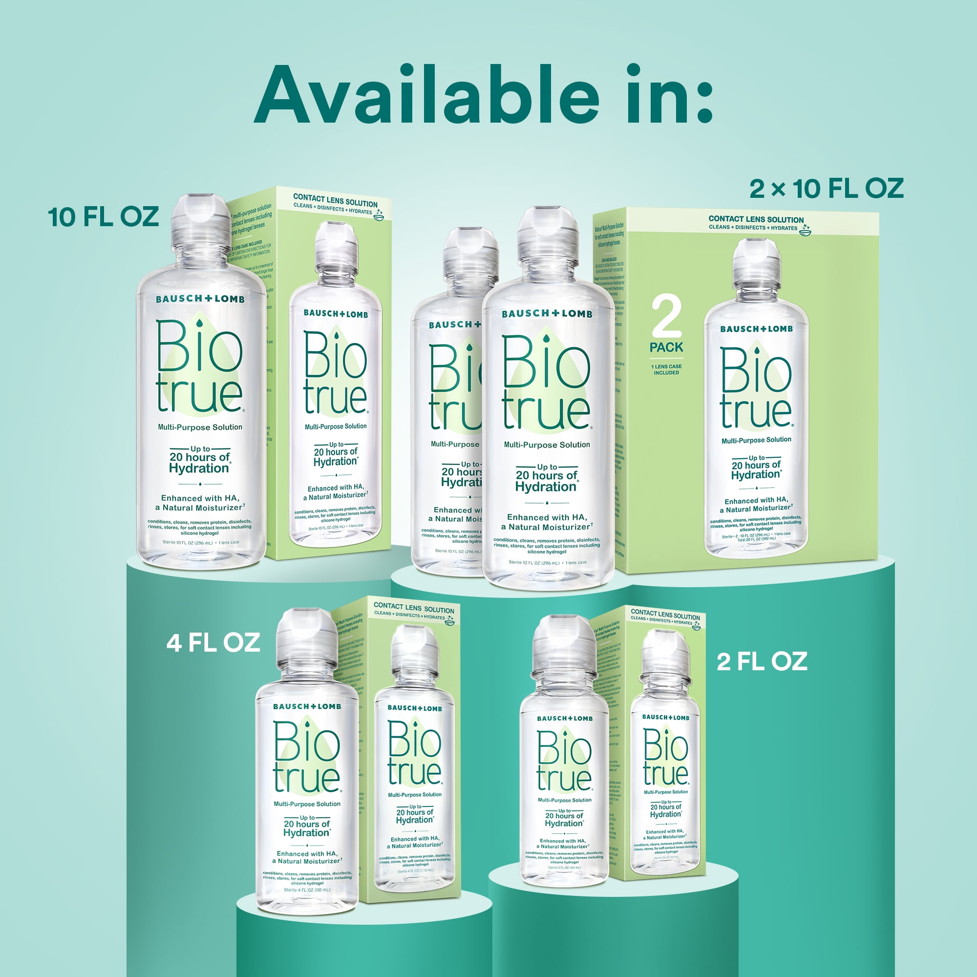 Bausch & Lomb Biotrue For Soft Contact Lenses Multi-Purpose Solution ...