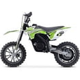 MotoTec Gazella 24V 500w Electric Dirt Bike, Green - Teen Motorcross ...