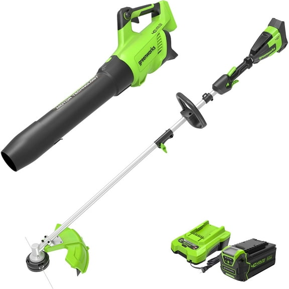 Worx WG928 Power Share 20V GT Cordless Combo Set of String Trimmer ...