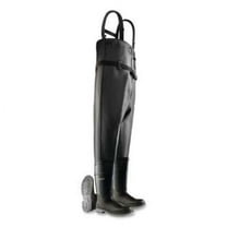 Dunlop Chest Wader,Men's,6,Steel,Black ,PR 8606700 - Walmart.com