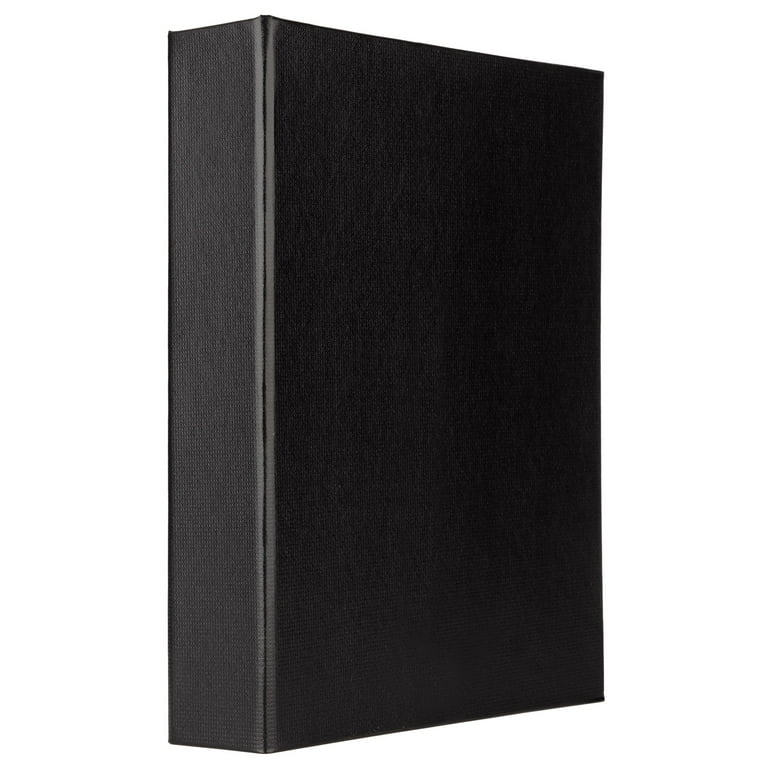 Black Leather Book Cover