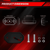 EK ENNOKING Blue LED Rock Lights, 4 Pods IP68 Waterproof Underbody Glow ...