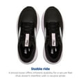 Brooks Women’s Ghost Max 2 Neutral Running & Walking Shoe - Black/White ...