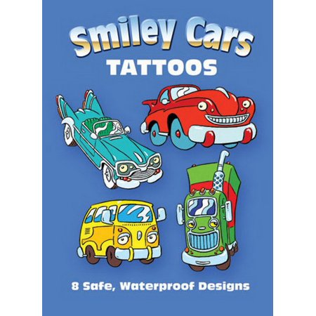 Smiley Cars Jeep Jalopy Race Car Truck Convertible Tattoos | Walmart Canada