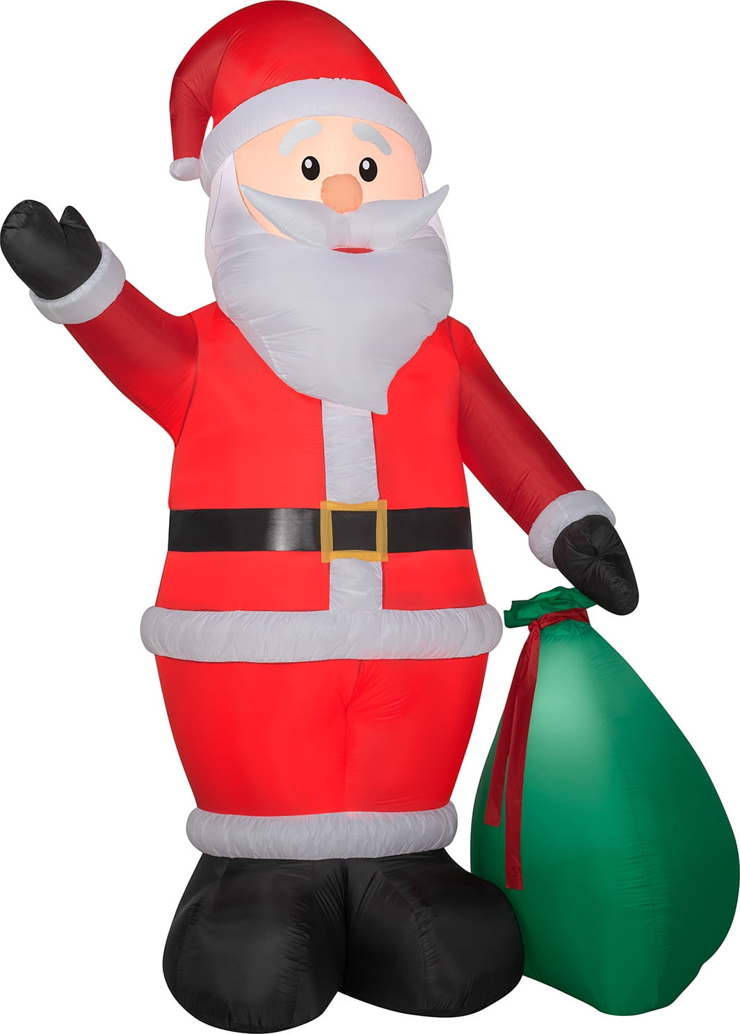 Airblown Inflatables 12' Tall Extra Bright Santa - Walmart.com