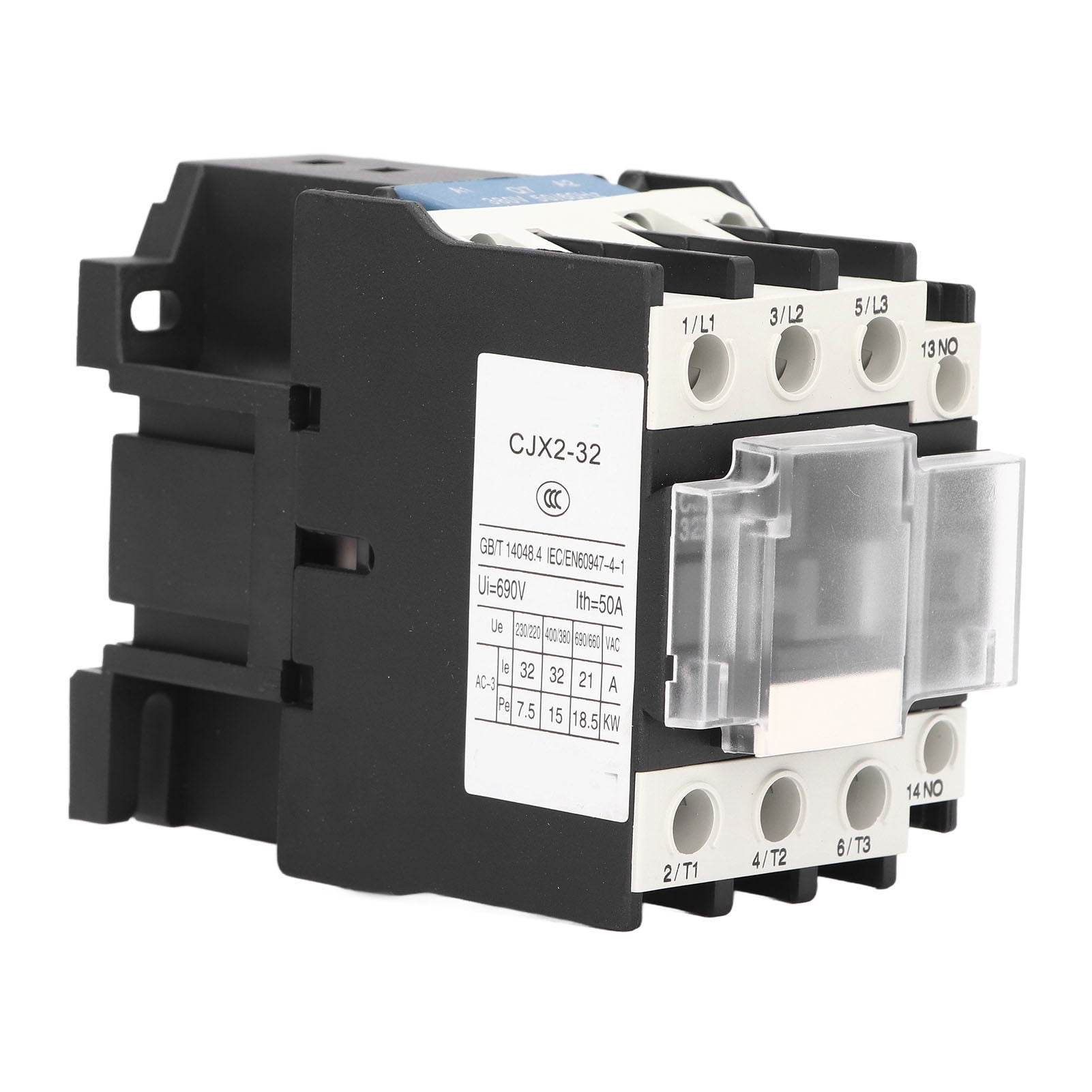 Contactor normalmente abierto, contactor de CA Contactor 3P normalmente ...