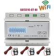 Tuya Three Phase Bidirectional Energy Meter KWh Monitor or AC With 3pcs ...