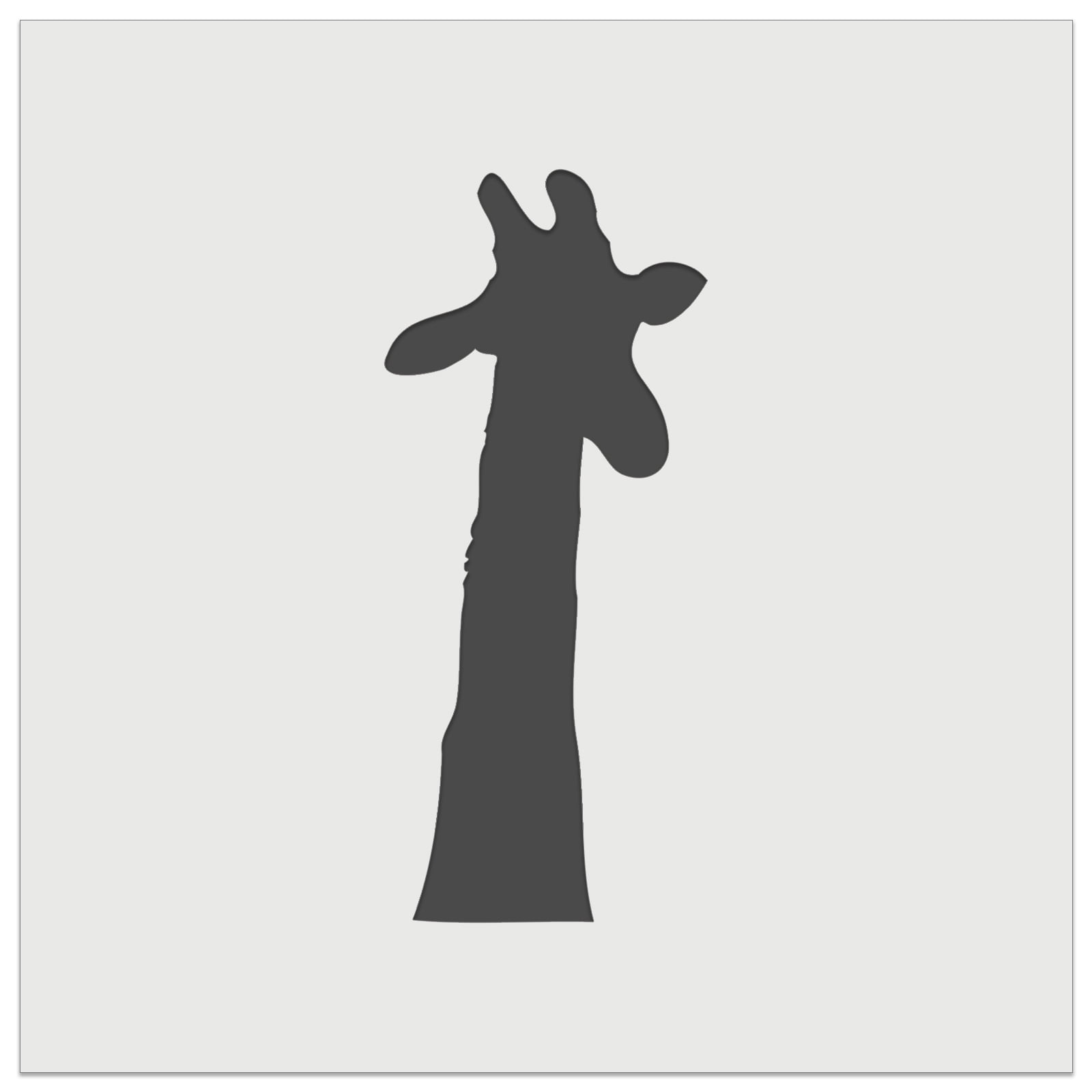Giraffe Head Solid DIY Cookie Wall Craft Stencil - 7.0 Inch - Walmart.com