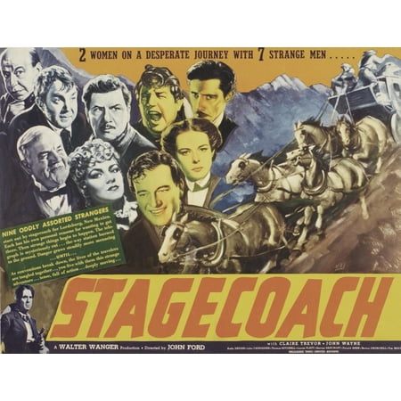 Stagecoach Donald Meek Thomas Mitchell George Bancroft Andy Devine John ...