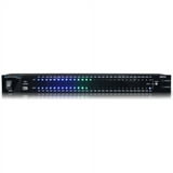 Technical Pro 1U Rack Mount dB Display with 8 Outlet Power Supply ...