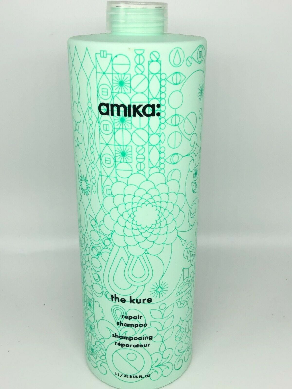 Amika The Kure Repair Shampoo 33.8 oz - Walmart.com