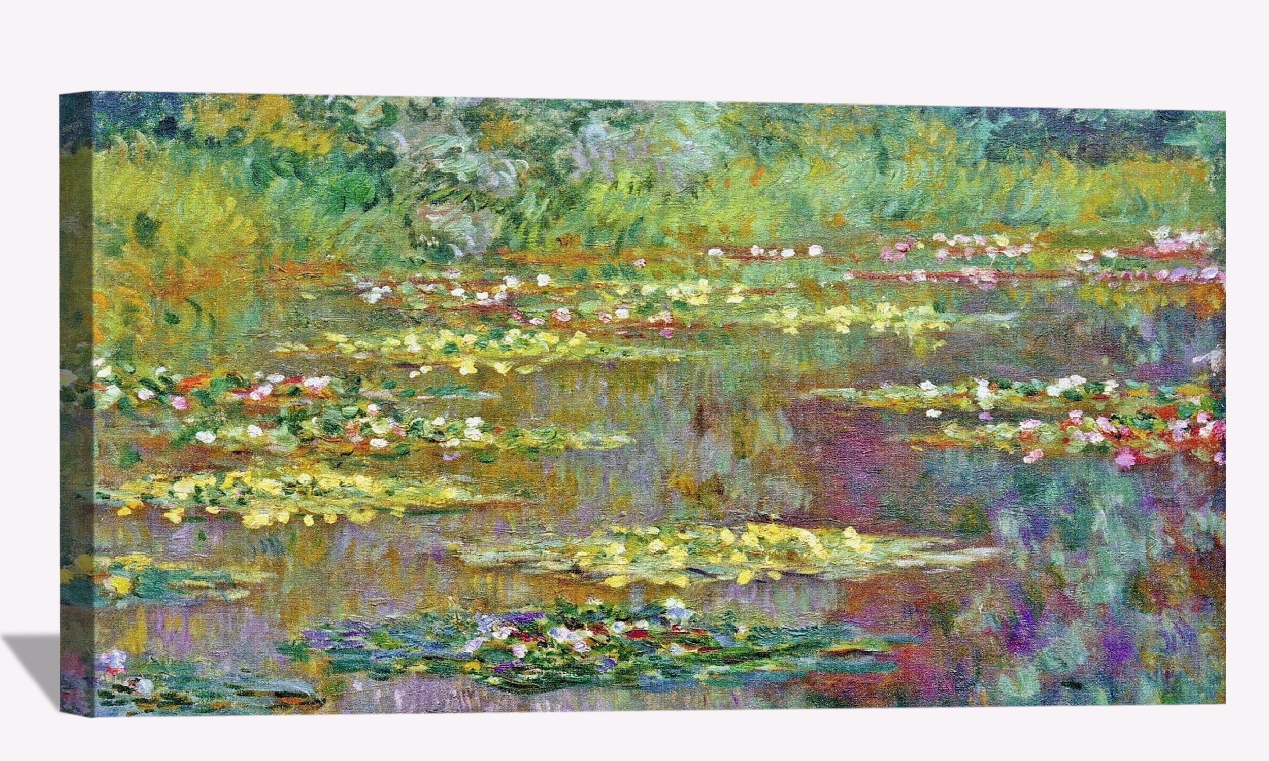 Claude Monet Canvas Wall Art Monet Water Lilies Nympheas Framed ...