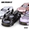 1/43 Scale AMG Vision GT Diecast Car Model with Open Doors, Pull-Back ...