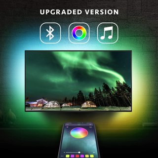 LED TV USB Backlight Kit Computer RGB LED Light Strip TV Background ...