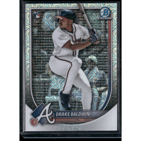 2025 Bowman Chrome DRAKE BALDWIN #75 Mega Rookie - Walmart.com