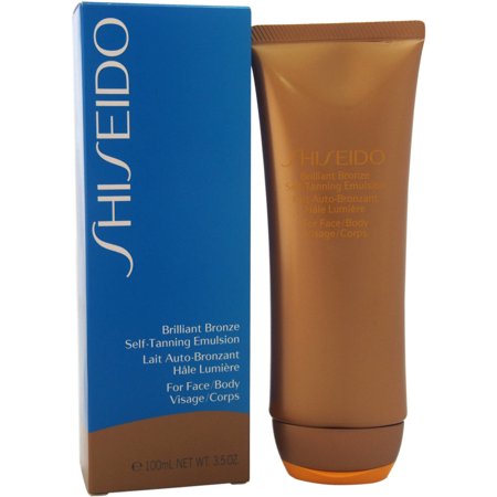 Shiseido Brilliant Bronze Self-Tanning Emulsion for Face & Body, 3.5 oz ...