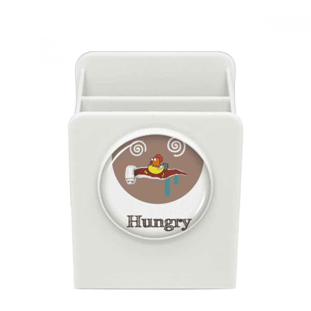 Hungry Brown Emotion Dizzy Chicken Desk Pencil Holder Cup Pen Organizer ...