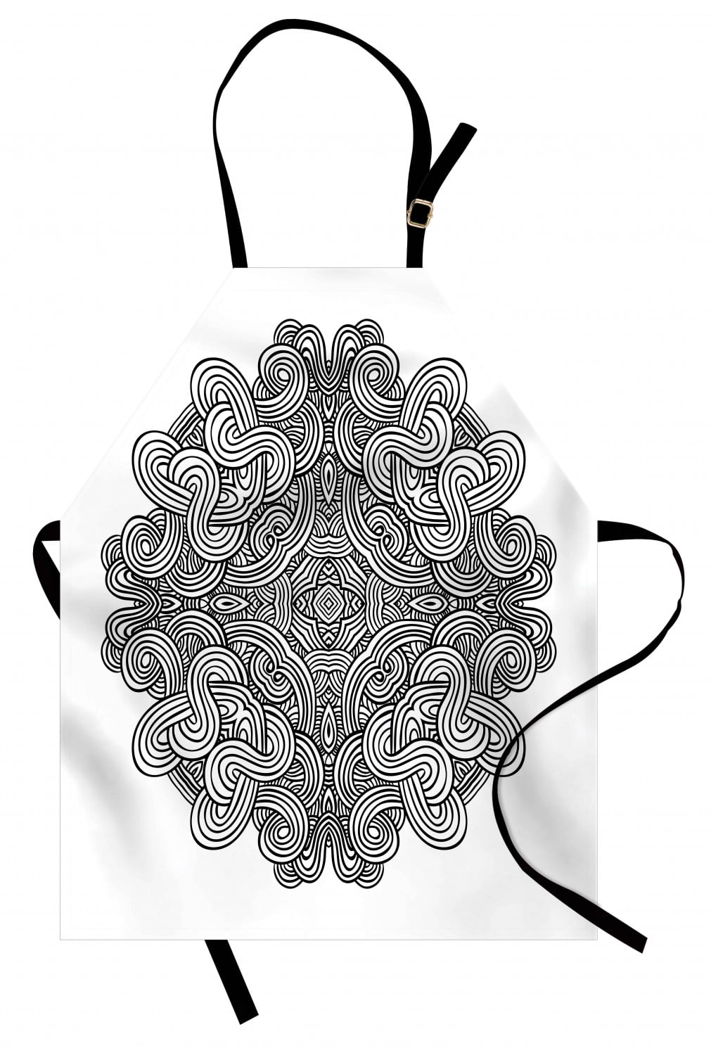 Celtic Apron Circular Macro Ancient Celtic Knot with Twisted Spirals ...
