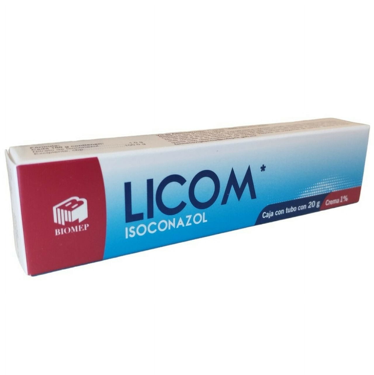 LICOM (ISOCONAZOL) CREMA AL 1% C/20 G BIOMEP | Walmart en línea