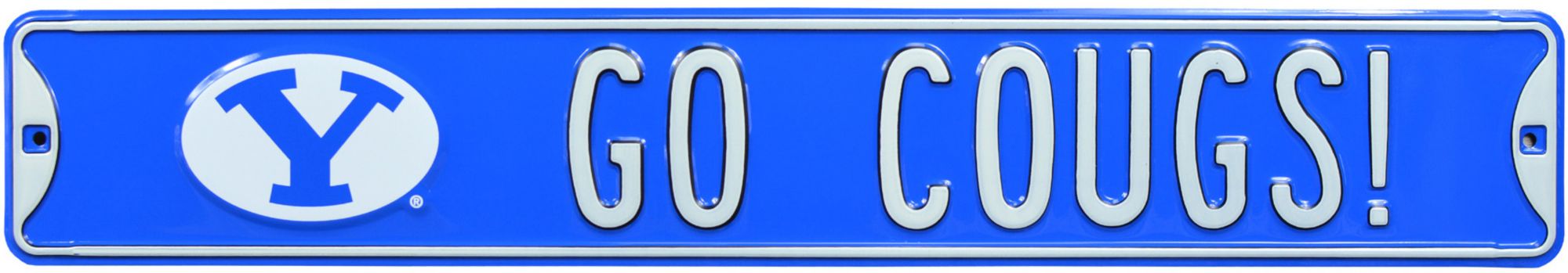 Authentic Street Signs BYU Cougars Go Cougs! Street Sign - Walmart.com