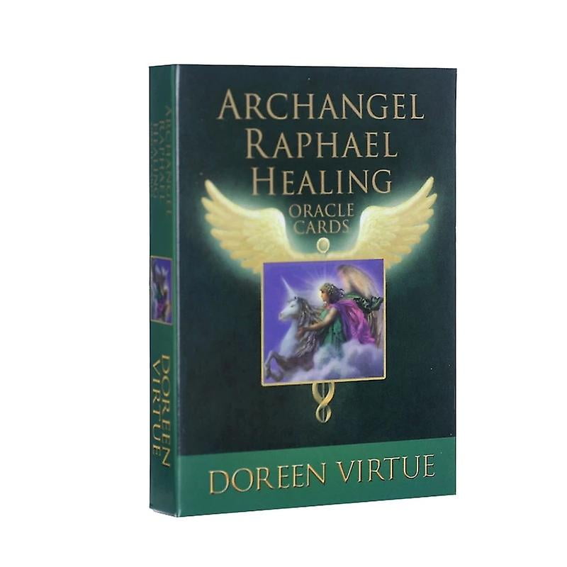 Archangel Raphael Healing Oracle Card Versión en inglés 44 Card Tarots ...