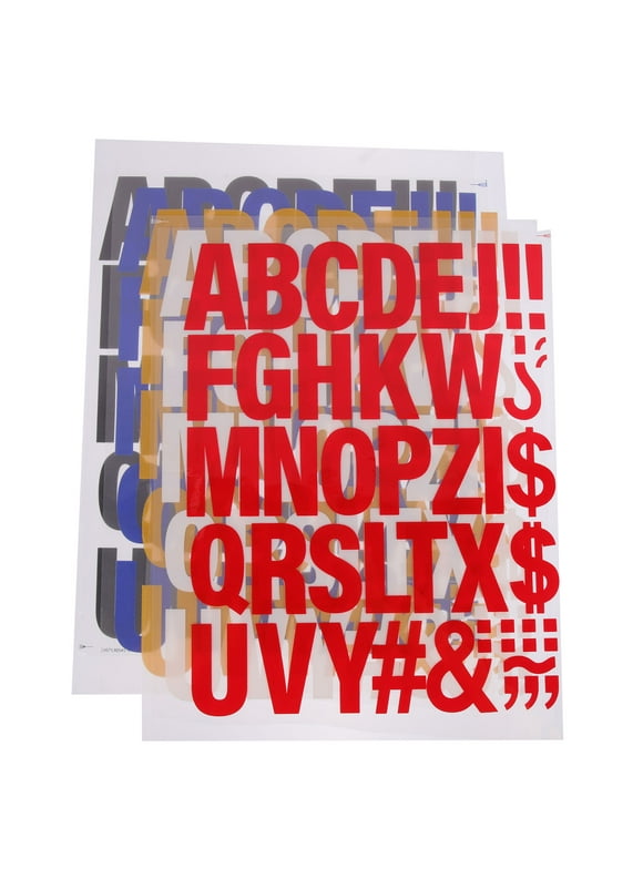 Iron-On Letters in Craft Vinyl - Walmart.com