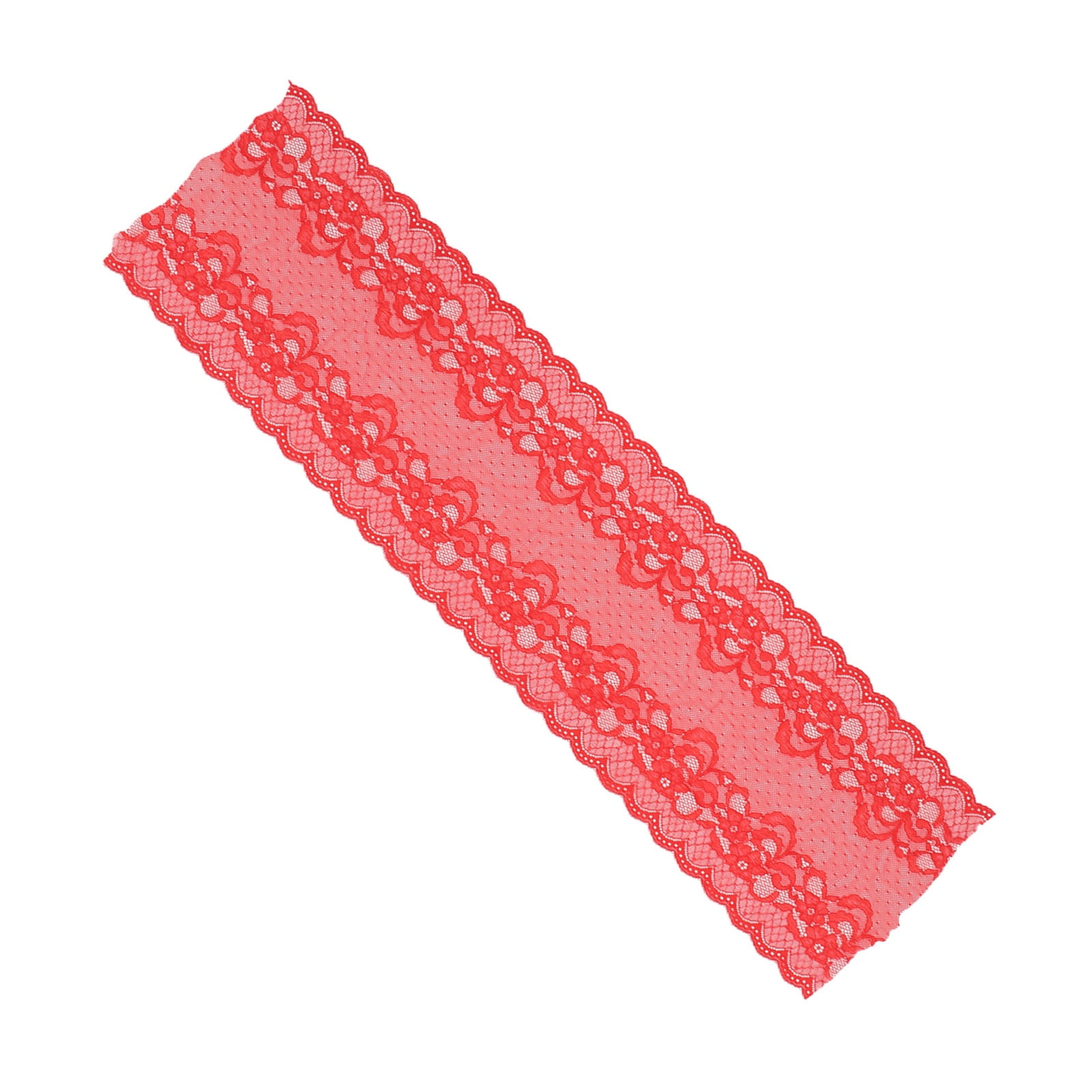 Red Lace Ribbon Png