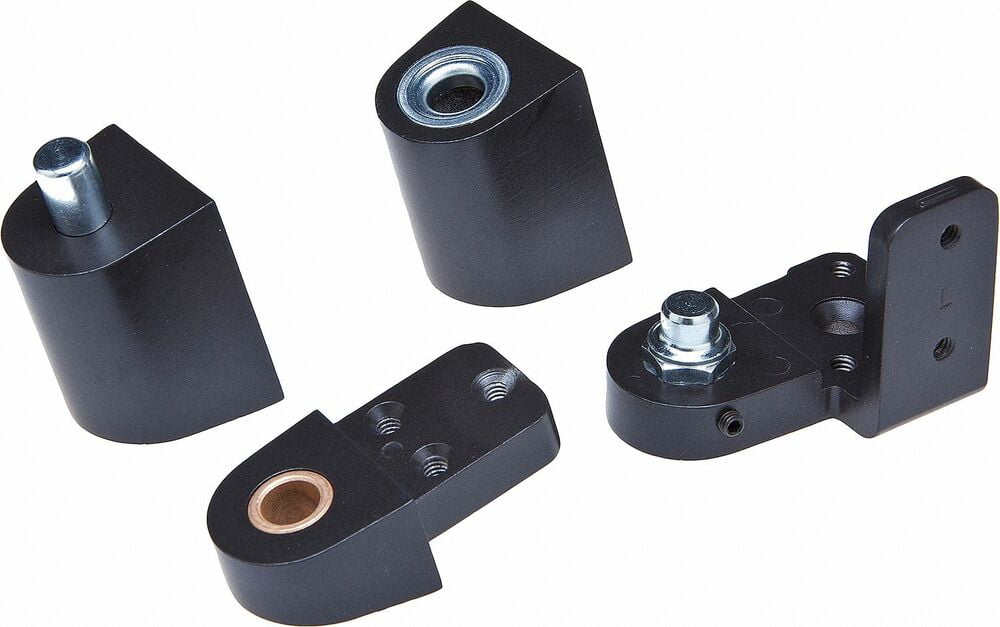 Kaba Ilco Offset Pivot Hinge,Half Surface,125 lb. IL-OP-15-LH-DU SETS ...