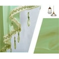 Farfi Solid Color Triangle Shape Kitchen Short Curtain Window Valance ...