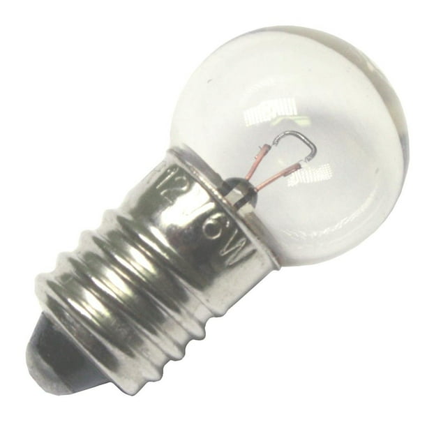 General 03856 - 12V 8W E10 BASE FISH BUBBLE Miniature Automotive Light ...