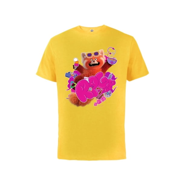 Disney and Pixar’s Turning Red RPG Cute Panda - Short Sleeve Cotton T ...