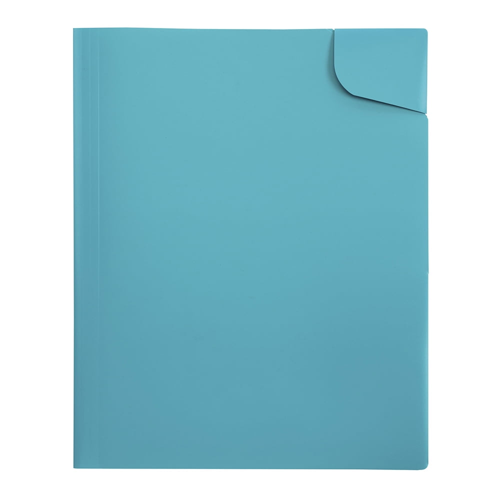 Fólder Con Divisiones Oxford, Tamaño carta, Poly, Color Aqua, 25 Piezas ...