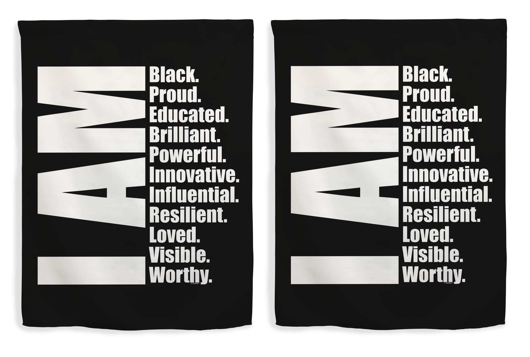 ThisWear Black History Flag I Am Black Proud Educated Brilliant ...