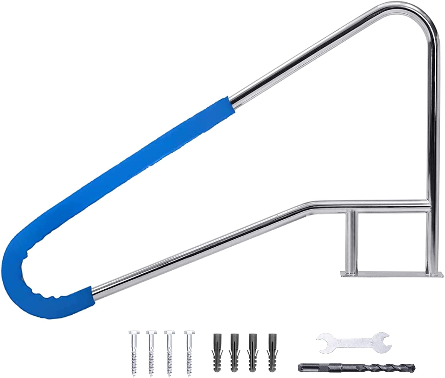 Juiluna Swimming Pool Handrails 55 X 32 Pool Railings For Inground
