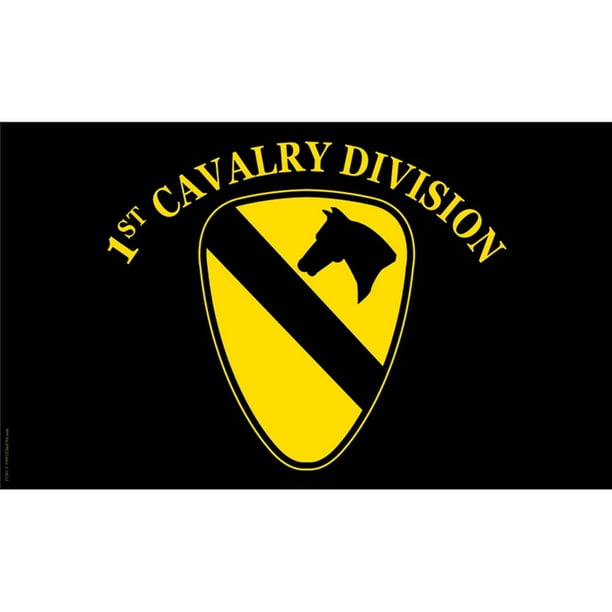 U.S. Army 1st Cavalry Division Flag 3ft x 5ft - Walmart.com - Walmart.com