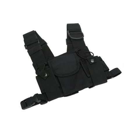 Kasachoy Universal Double Radio Shoulder Holster Adjustable Nylon ...