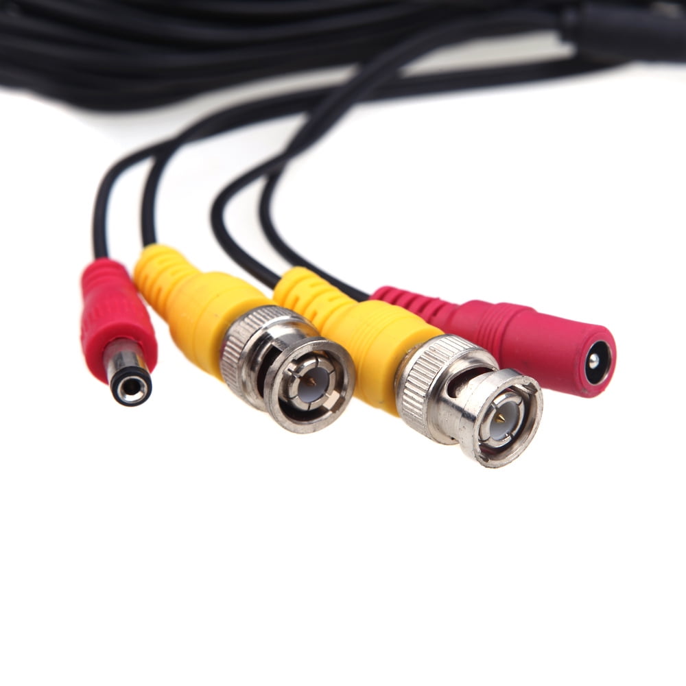 Cable combinado de video y energía para cámaras de seguridad, 20 metros ...