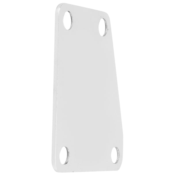 4 Hole Trapezoid Guitar Neck Plate,Iron Guitar Replacement Parts With 4 ...