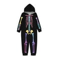 CLOISE Matching Halloween Pajamas for Family Skeleton One-Piece ...