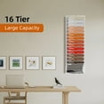 INTIGE, Wall File Organizer, 16-tier, White, Metal, Home Office ...