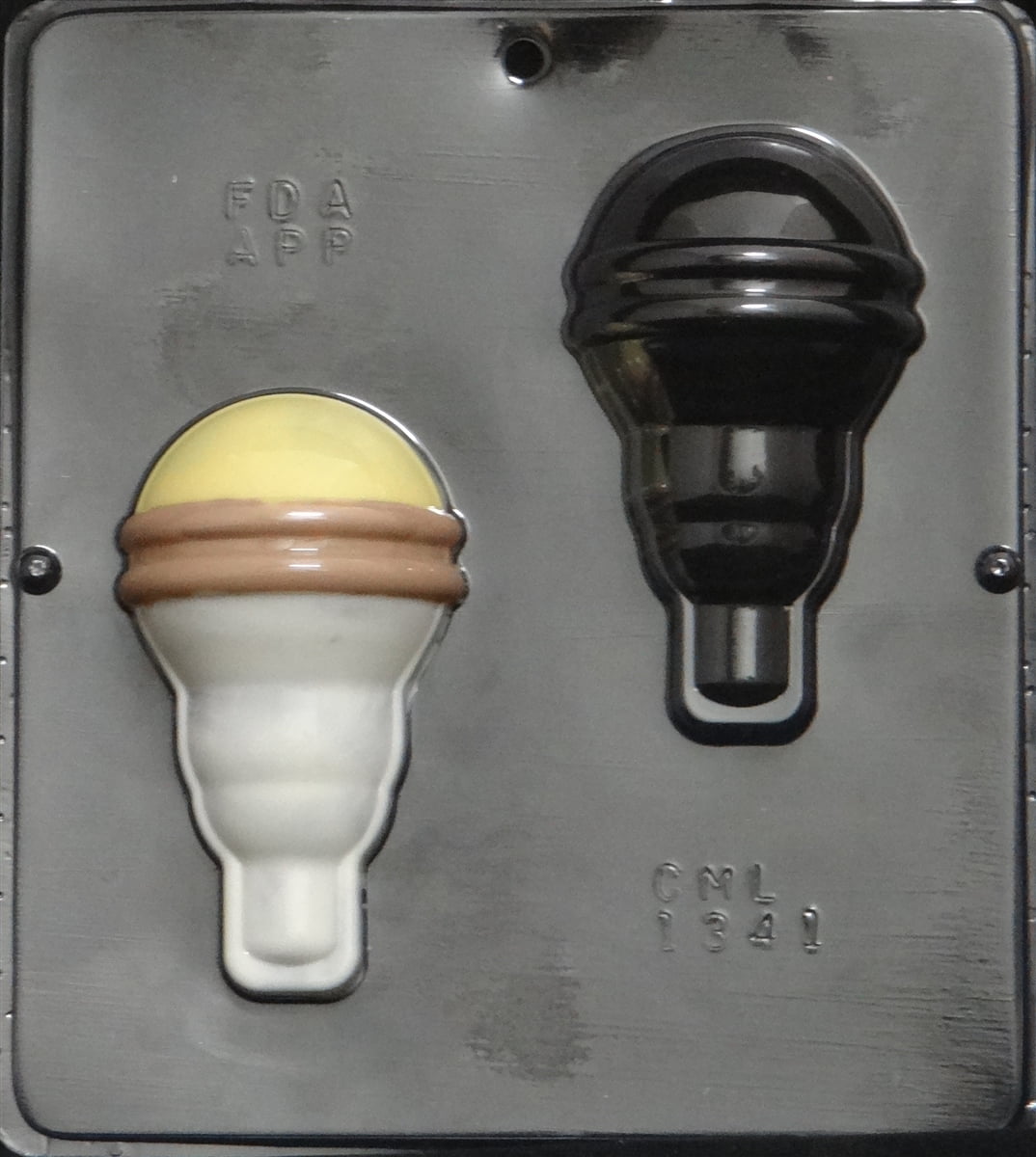 1341 Light Bulb Chocolate Candy Mold - Walmart.com