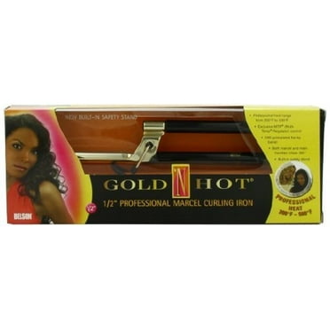 Hot Tools 1/2" Marcel Curling Iron, Gold - Walmart.com