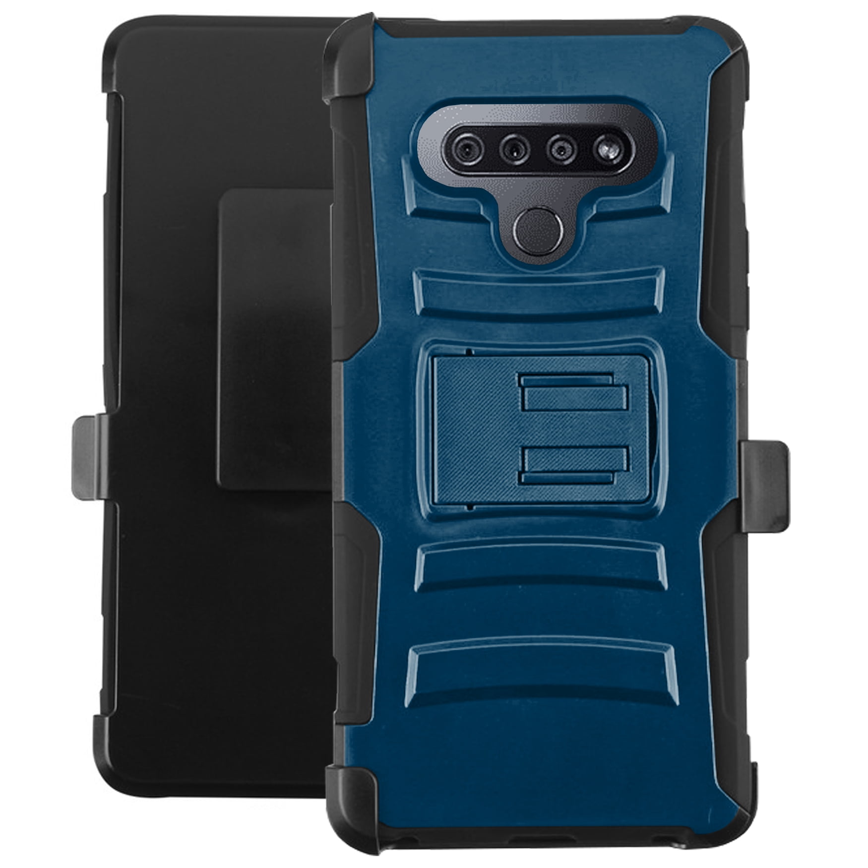 DALUX Hybrid Kickstand Holster Phone Case Compatible with LG K51 ...